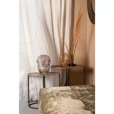 Meekes | PTMD Vase Maride L gray 25 cm