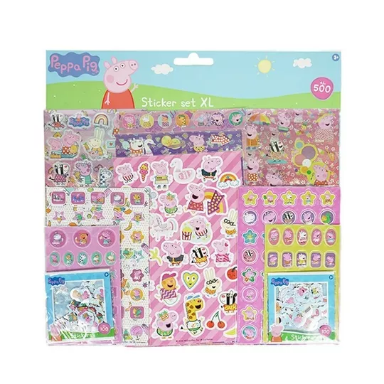Meekes | Sticker set XL Peppa Pig 38 cm